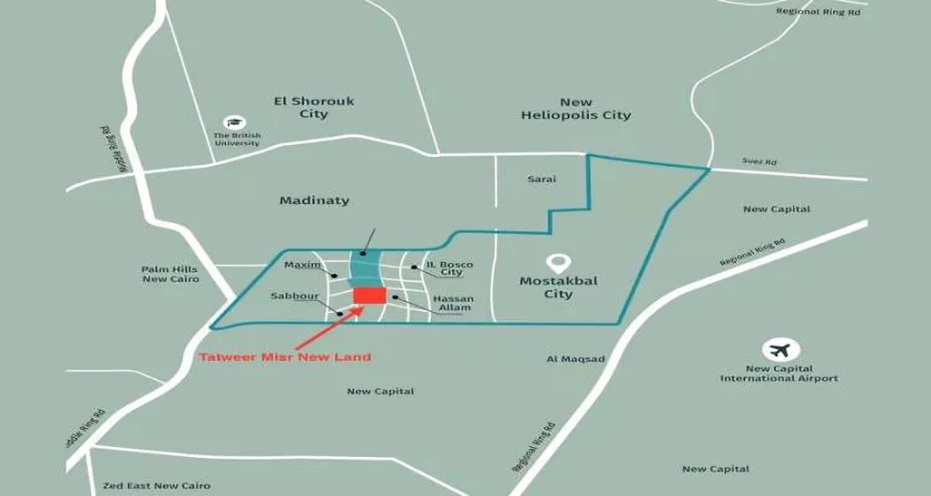سينز مدينة المستقبل | Tatweer Misr - كمبوندات مصر